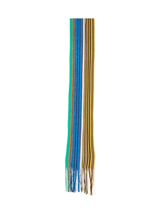 Missoni Kadın Colorblocked Püsküllü Atkı EU Missoni Kadın Colorblocked Püsküllü Atkı EU