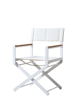 Sifas Oskar Beyaz Rejisör Sandalye