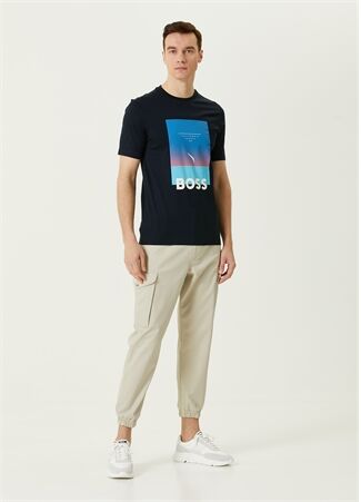 Boss Erkek Bej Jogger Kargo Pantolon 48 It Boss Erkek Bej Jogger Kargo Pantolon 48 It
