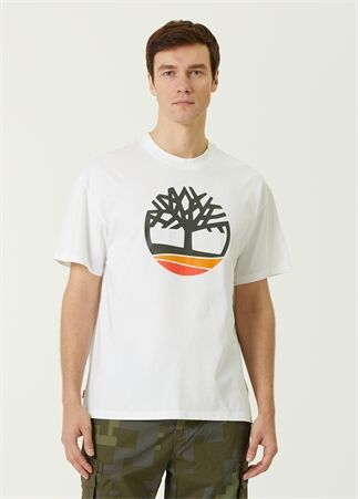 Timberland Erkek X Raeburn Beyaz T-shirt L EU