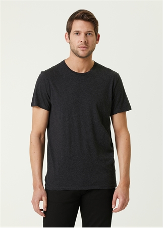 American Vintage Erkek Luxembourg Antrasit T-shirt Gri S Eu American Vintage Erkek Luxembourg Antrasit T-shirt Gri S Eu