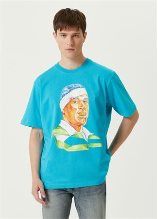 Jw Anderson Erkek Tshirt Mavi M Eu