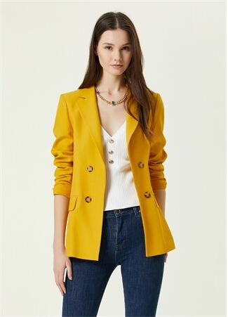 Network Kadın CEKET Sarı 42 EU