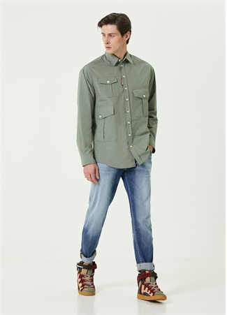 Dsquared2 Erkek Mavi Jean Pantolon 46 It Dsquared2 Erkek Mavi Jean Pantolon 46 It