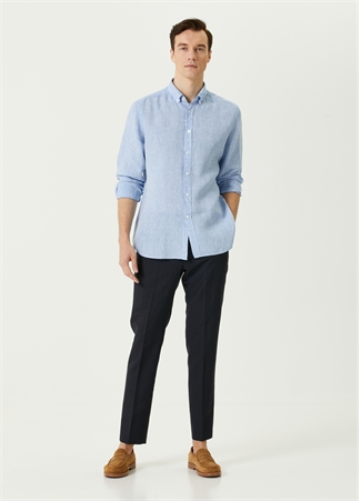 Corneliani Erkek Pantolon Lacivert 48 It Corneliani Erkek Pantolon Lacivert 48 It