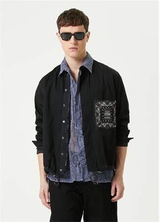 Etro Erkek DIŞ GÖMLEK Siyah S EU