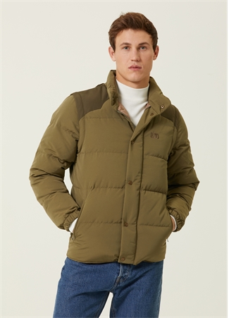 Billionaire Boys Club Erkek Haki Logo Patch Detaylı Kaban S EU