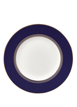 Wedgwood Renaissance Beyaz Lacivert Seramik Pasta Tabağı Çok Renkli Wedgwood Renaissance Beyaz Lacivert Seramik Pasta Tabağı Çok Renkli