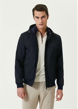 Pal Zileri Erkek Mont Lacivert 50 It