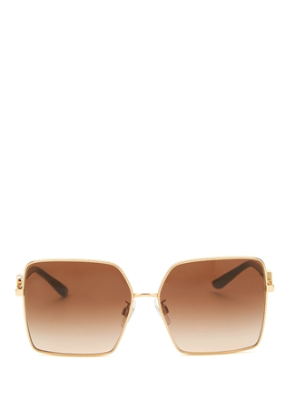 Dolce&Gabbana Kadın Gros Grain Gold Güneş Gözlüğü Altın Rengi 60 EU Dolce&Gabbana Kadın Gros Grain Gold Güneş Gözlüğü Altın Rengi 60 EU