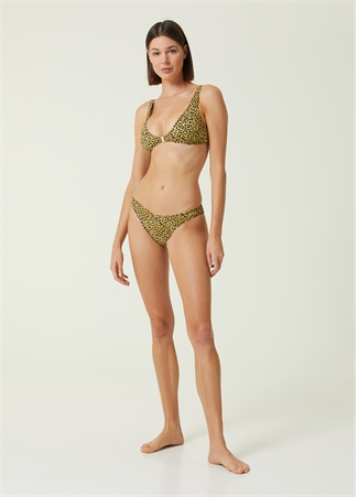 Fifth Sense Kadın Negroni Sarı Leopar Desenli Bikini Takımı Kahverengi S Eu Fifth Sense Kadın Negroni Sarı Leopar Desenli Bikini Takımı Kahverengi S Eu