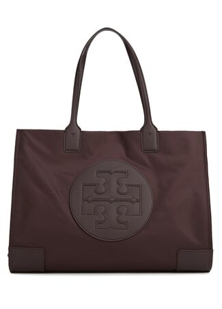 Tory Burch Kadın Bordo Logolu Omuz Çantası EU