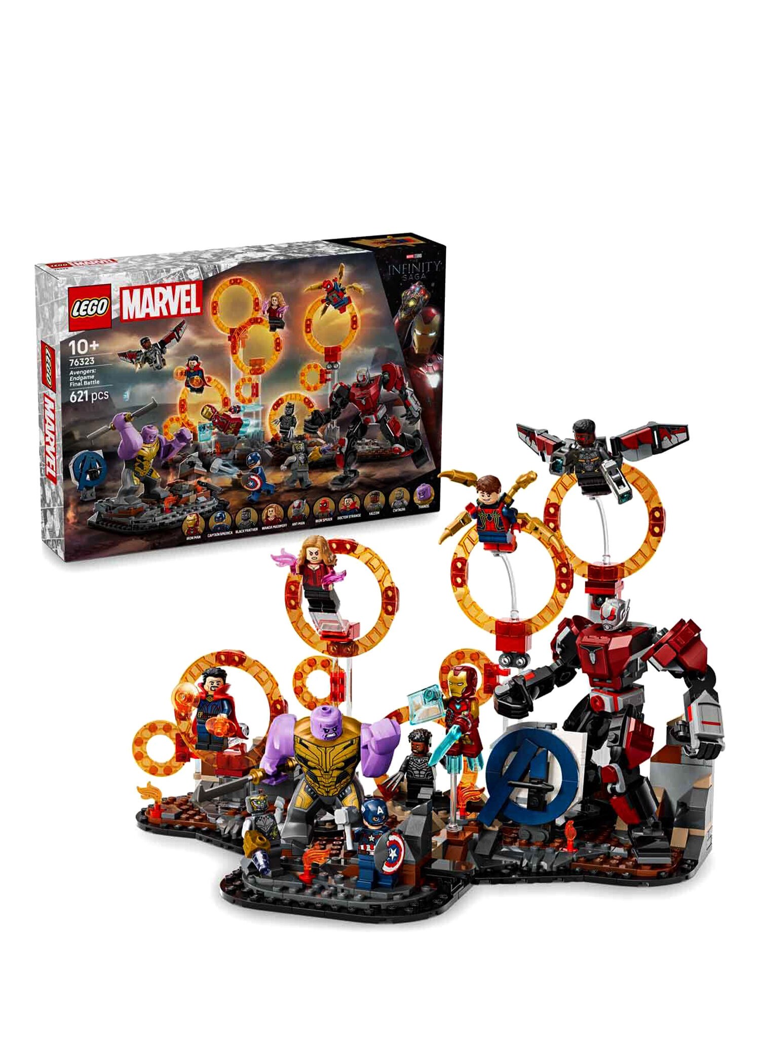 Lego - Marvel Avengers: Endgame Final Battle 621 Pieces 10+ Years ...