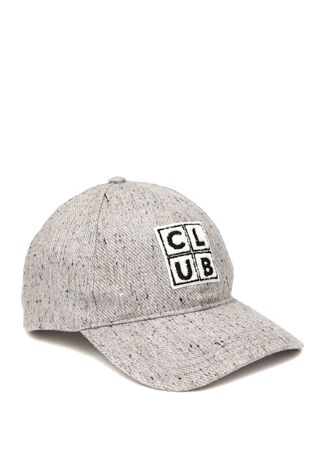 Beymen Club Erkek Gri Logo Patchli Şapka EU