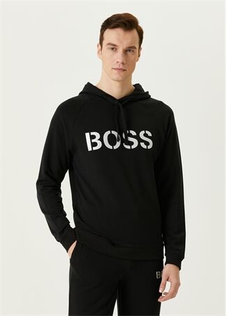 Boss Erkek SWEATSHIRT Siyah S EU