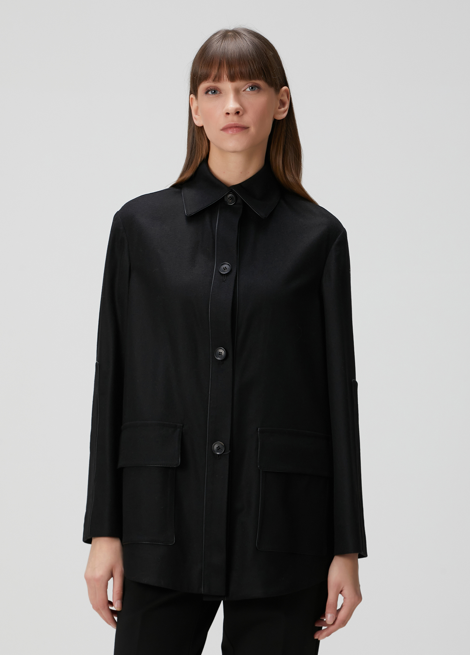 Kiton Siyah Kadın Siyah Kaşmir Ceket 1791539 | Beymen