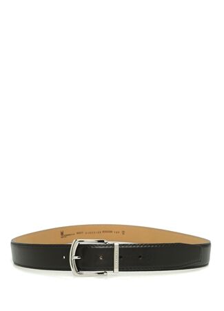 Moreschi Erkek Siyah Deri Kemer 95 EU