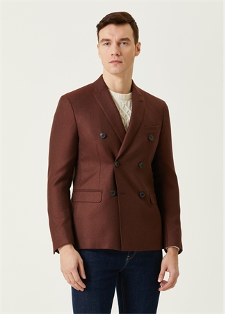 Palzileri Lab Erkek Kiremit Yün Ceket Kırmızı 50 IT Palzileri Lab Erkek Kiremit Yün Ceket Kırmızı 50 IT