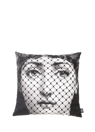 Fornasetti DEKORATİF YASTIK Siyah