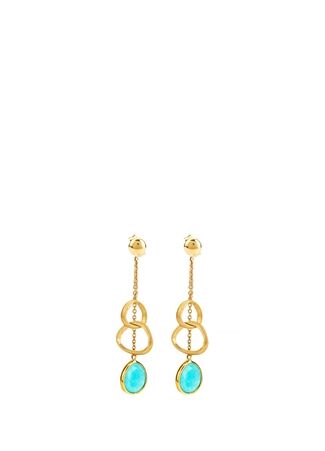 Collection Kadın Sallantılı Altın Rengi Kolye EU