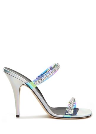 Giuseppe Zanotti Kadın Silver Taşlı Bantlı Deri Terlik Gri 36 Eu Giuseppe Zanotti Kadın Silver Taşlı Bantlı Deri Terlik Gri 36 Eu