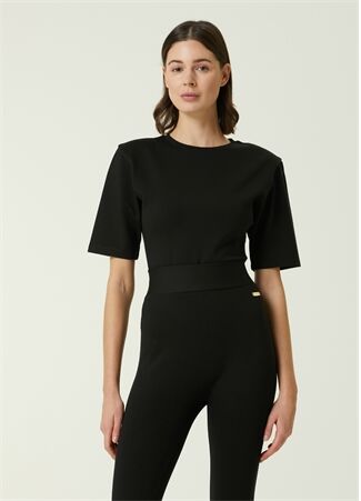 Schmart Kadın Siyah Geniş Kol Body S EU