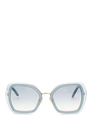 Prada Kadın Mavi Gold Güneş Gözlüğü 53 EU