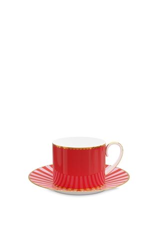 Pip Studio Love Bird Kırmızı Porselen Kahve Fincanı Pip Studio Love Bird Kırmızı Porselen Kahve Fincanı