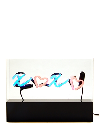 Lights Out XOXO Formlu Lamba Mavi Lights Out XOXO Formlu Lamba Mavi
