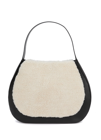 Beymen Club Kadın Volume Mini Shearling Detaylı Deri Çanta Bej EU Beymen Club Kadın Volume Mini Shearling Detaylı Deri Çanta Bej EU