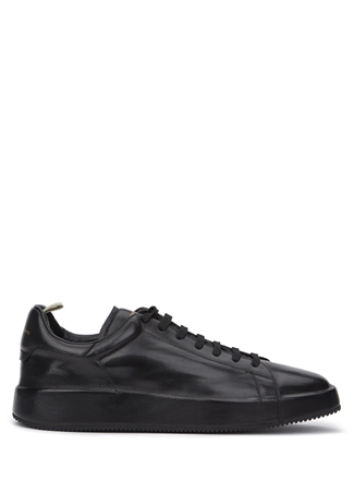 Officine Creative Erkek Siyah Deri Sneaker 40.5 EU Officine Creative Erkek Siyah Deri Sneaker 40.5 EU