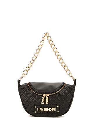 Love Moschino Kadın Siyah Zincir Detaylı Çanta Eu