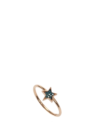 Collection-Ruel Design Kadın Rose Gold Pırlantalı Altın Rengi Yüzük EU Collection-Ruel Design Kadın Rose Gold Pırlantalı Altın Rengi Yüzük EU