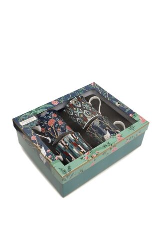 Luxuria Mandalay 4lü Porselen Bardak Seti Çok Renkli