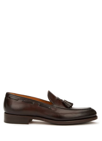 Magnanni Erkek Kahverengi Püskül Detaylı Deri Loafer 42 EU Magnanni Erkek Kahverengi Püskül Detaylı Deri Loafer 42 EU