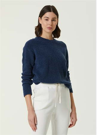 Tru Kadın Lacivert Yün Triko S/M EU Tru Kadın Lacivert Yün Triko S/M EU