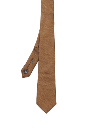 Pal Zileri Erkek Kahverengi İpek Kravat Eu