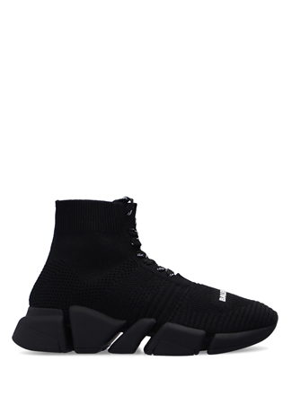 Balenciaga Kadın Speed 02 Lace Up Siyah Logolu Sneaker 36 EU Balenciaga Kadın Speed 02 Lace Up Siyah Logolu Sneaker 36 EU