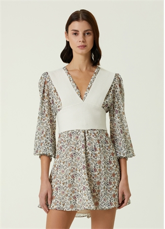 Network Kadın Slim Fit Ekru Süeter Bej XS EU Network Kadın Slim Fit Ekru Süeter Bej XS EU