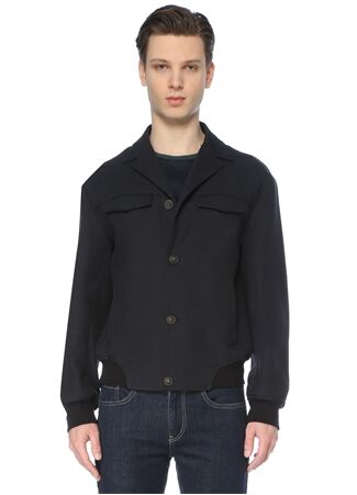 Palzileri Lab Erkek Lacivert Kelebek Yaka Mont Mavi 50 IT