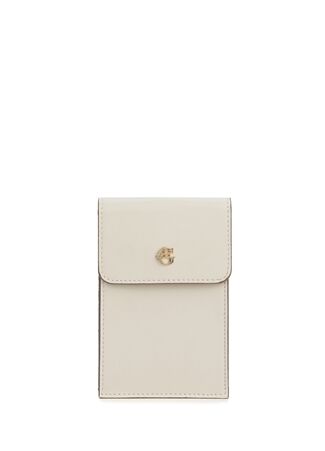 George Hogg Kadın Bej Logolu Omuz Çantası EU