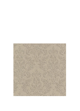 Luxuria Cameo Bej Damak Desenli Yemek Peçete Seti Çok Renkli