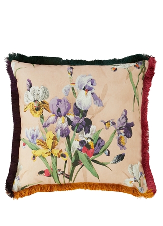 Etro Home Pembe Çiçek Desenli 60x60 cm Dekoratif Yastık Etro Home Pembe Çiçek Desenli 60x60 cm Dekoratif Yastık