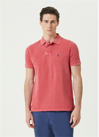 Polo Ralph Lauren Erkek Kırmızı Yaka T-shirt S Eu