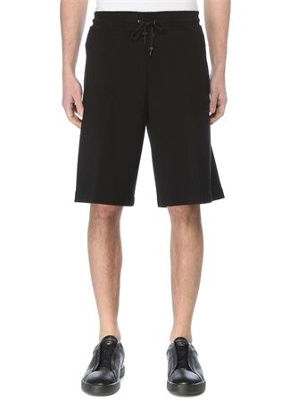 Neil Barrett Erkek Siyah Bermuda 48 IT