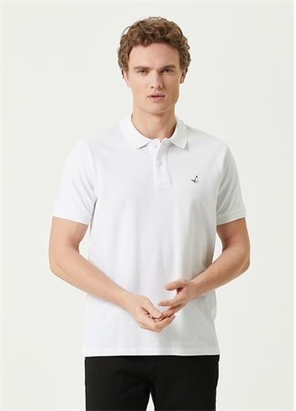 Beymen Club Erkek Comfort Fit Beyaz Polo Yaka Dokulu T-shirt S Beymen Club Erkek Comfort Fit Beyaz Polo Yaka Dokulu T-shirt S