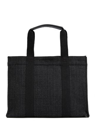 Beymen Kadın Medium Lacivert Ekose Desenli Omuz Çantası EU