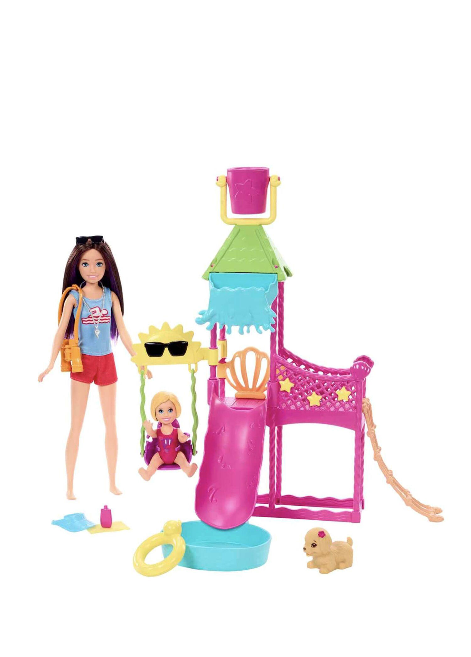 Barbie - HKD80 Skipper's Water Park Fun Playset