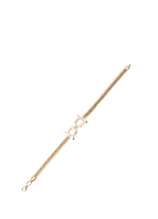 Baguette Kadın Vintage Hasır Dokulu Tokalı Altın Rengi Bileklik EU Baguette Kadın Vintage Hasır Dokulu Tokalı Altın Rengi Bileklik EU