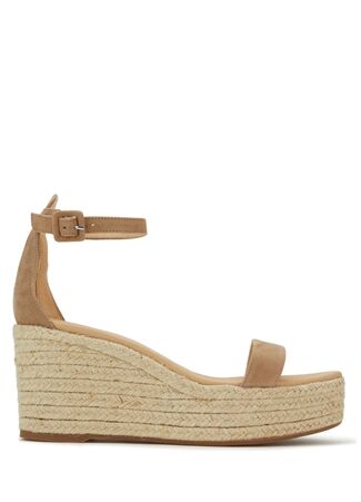 Manebi Kadın Siyah Süet Sandalet Bej 40 EU Manebi Kadın Siyah Süet Sandalet Bej 40 EU